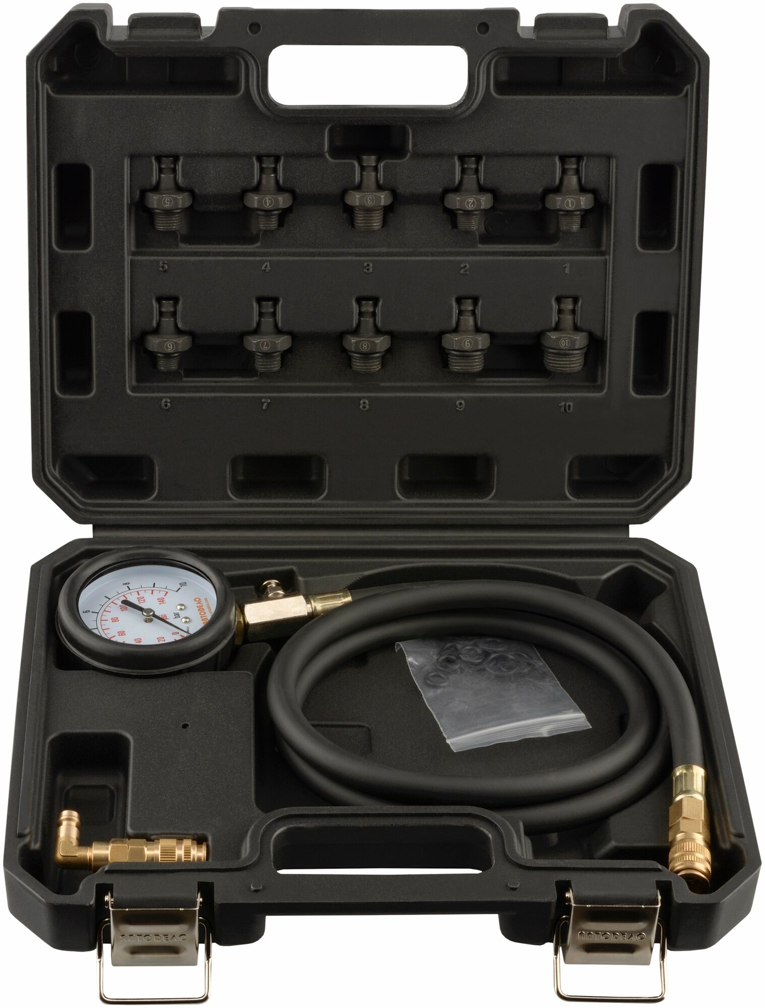 Измеритель давления масла в двигателе 0- 8.0 Bar (АвтоDело) 40048