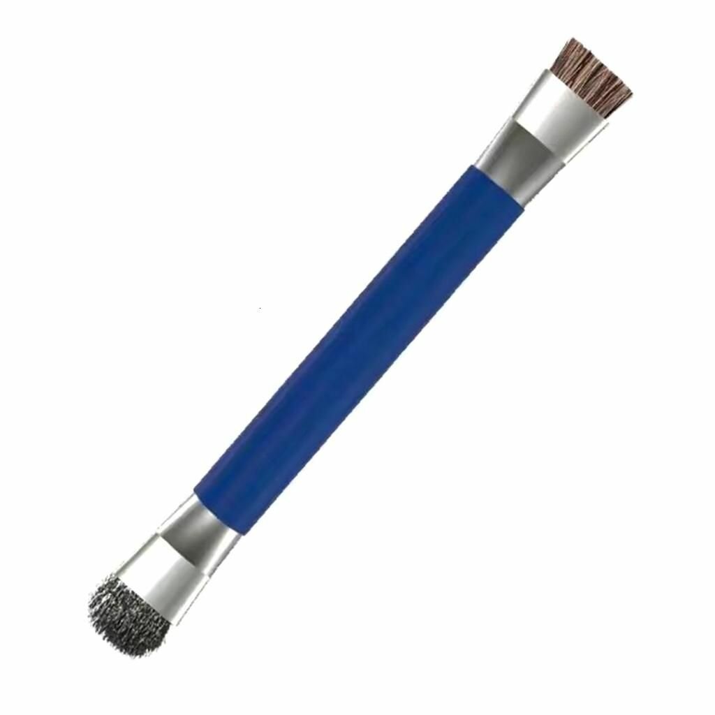 Двухсторонняя антистатическая щетка ESD Safe для пайки PCB и работы с чувствительными компонентами, Синий