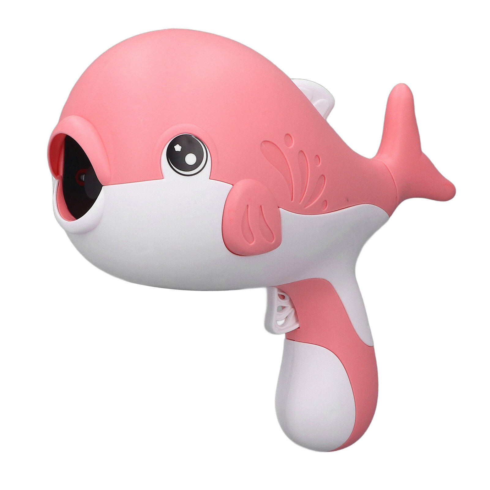 Интерактивная мишень-игрушка с мягкими дротиками и мультипликационным механизмом выброса для детей розовая