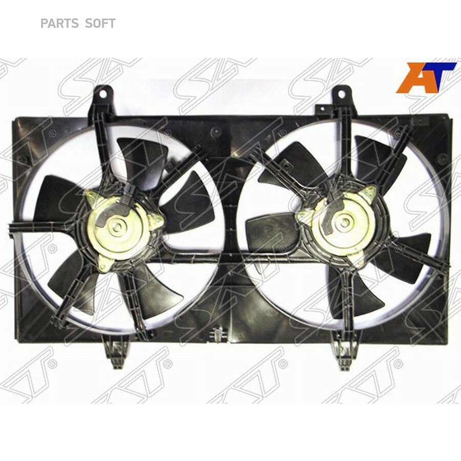 Диффузор радиатора двойной в сборе NISSAN TEANA 03- от официального дистрибьютора, SAT, артикул STDTW32000