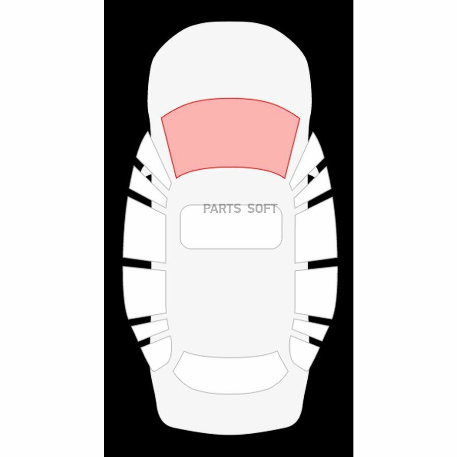 Лобовое С Д/Д Peugeot 406 4D Sed (95-04) / 5D Break (96-04) (ДД горизонт) 1995-0 от официального дистрибьютора, KMK GLASS, артикул PEGT0021