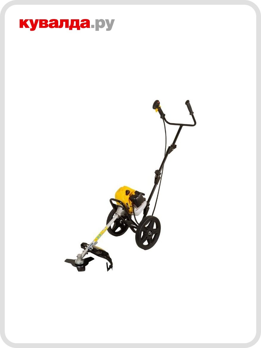 Мотокоса HUTER GGT-2900W колесная Катушка металл разборная Диск 3Т