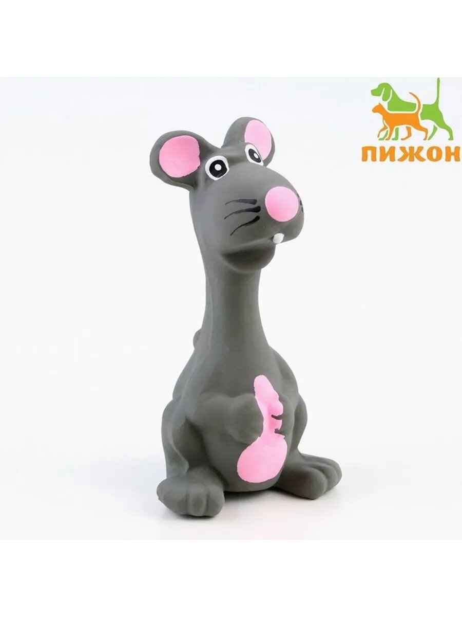Игрушка для собак из латекса "Мышь" 10 см