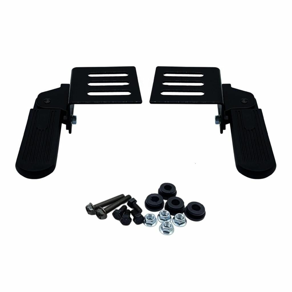 Подножки для электровелосипеда заменяемые передние педали стальные складные, - D