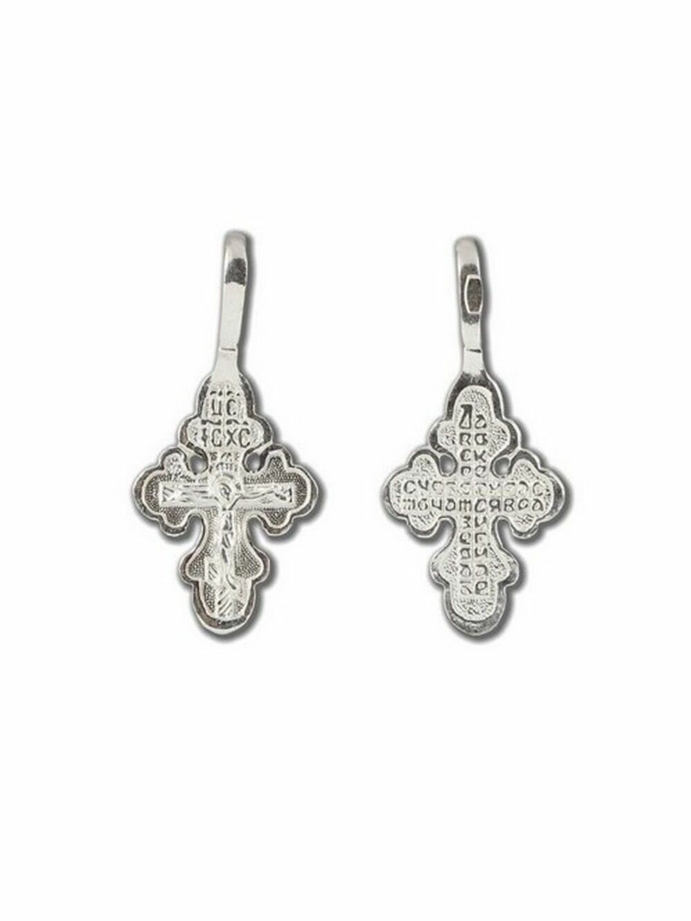 Крестик, серебро, 925 проба