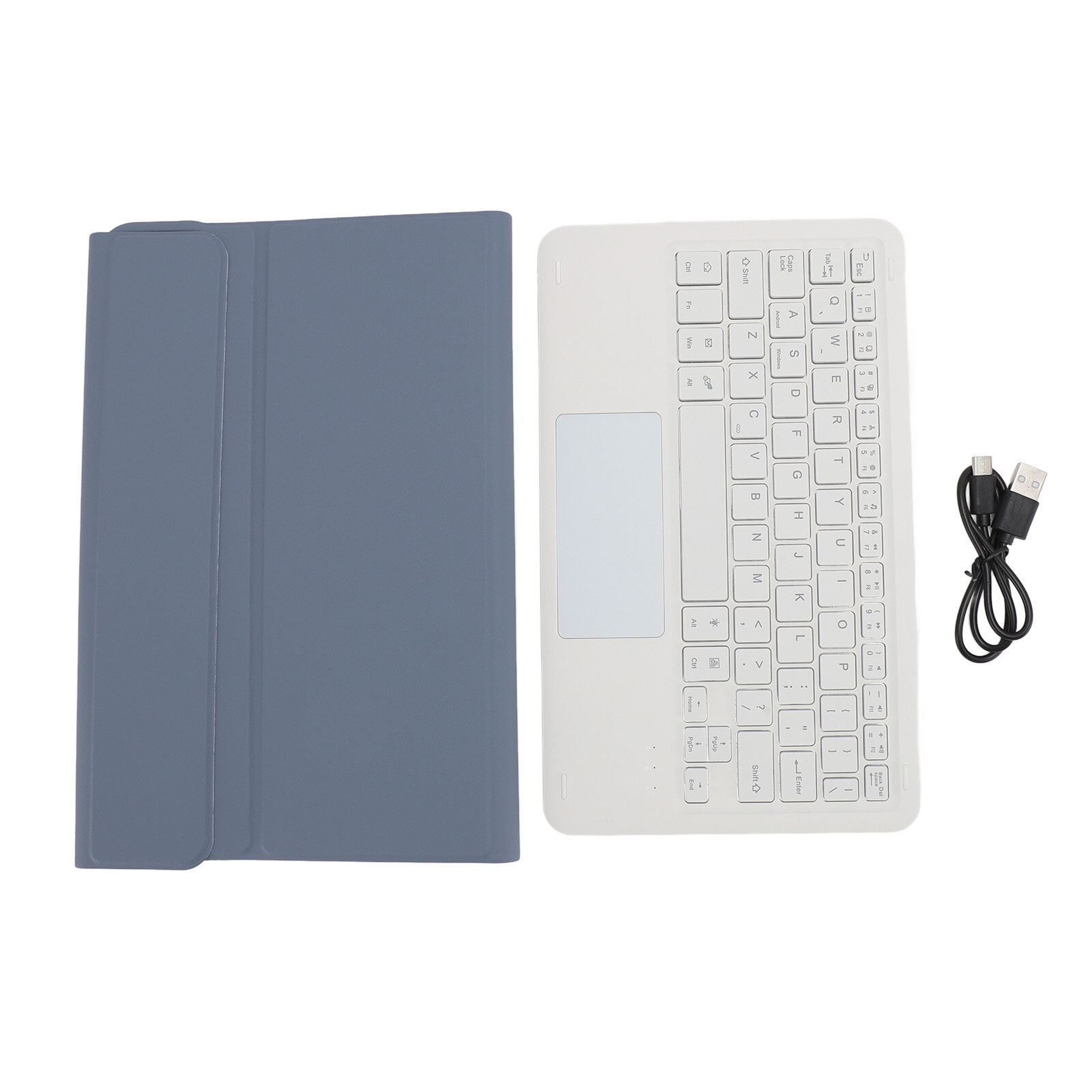 Чехол-клавиатура Bluetooth для Xiaomi Mi Pad 6/6 Pro 11" 2023, магнитный съемный, фиолетовый