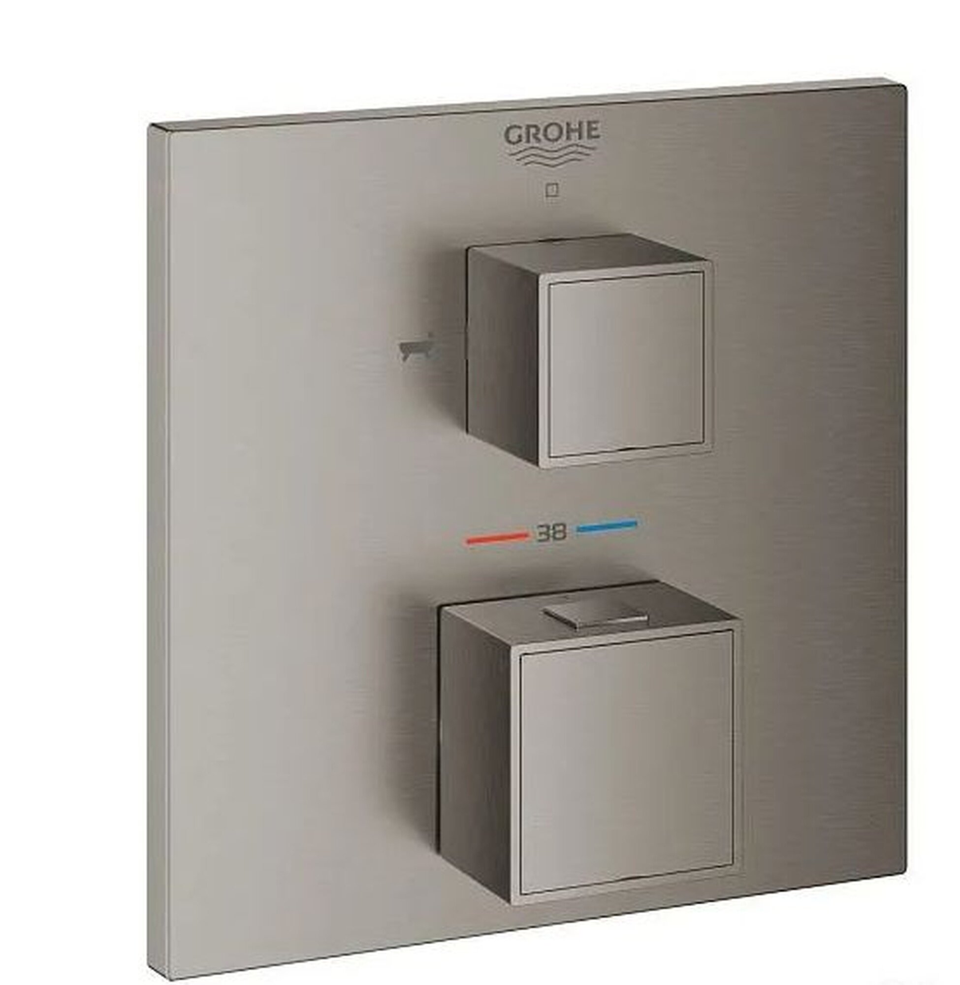 Термостат для ванны GROHE 24155AL0, с переключателем, хромированная поверхность