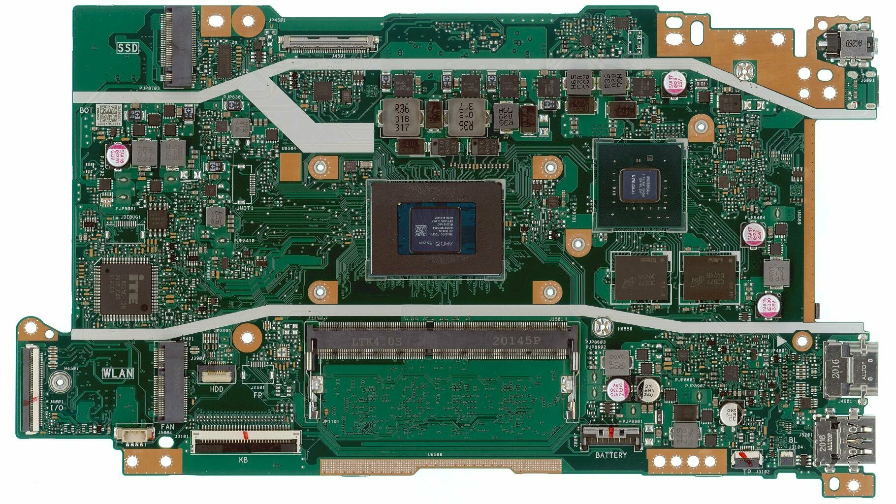 Материнская плата ASUS X509DJ R3 3200U, MX230