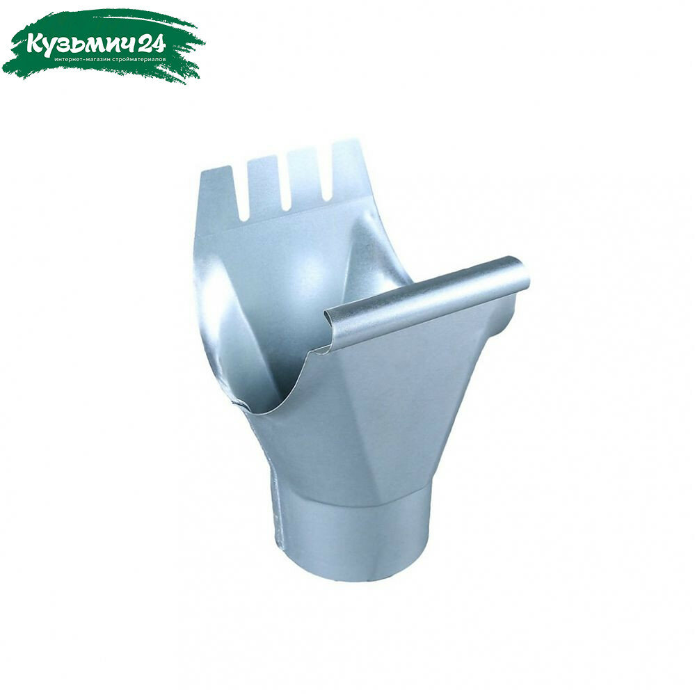 Воронка накладная оцинкованная