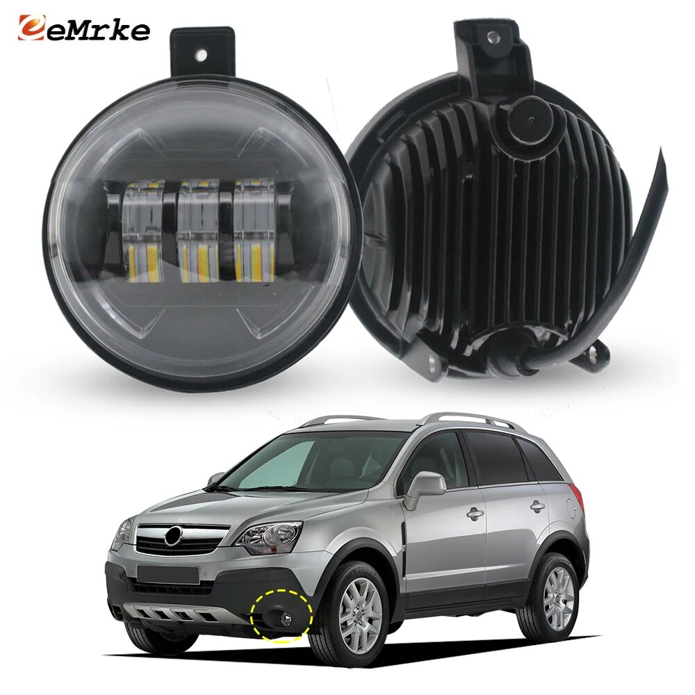 Пара светодиодных противотуманных фар 48 Вт PTF DRL дальнего света для Opel Antara I Daewoo Winstorm MaXX Holden Chevrolet Captiva MaXX 2008 2009 2010