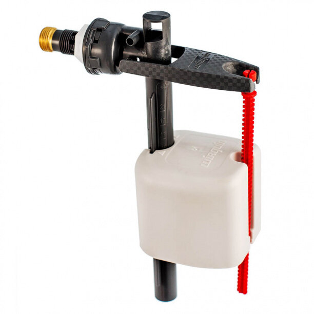 Клапан заливной WIRQUIN Kompact боковой подвод, латунный штуцер 3/8" - 1/2"