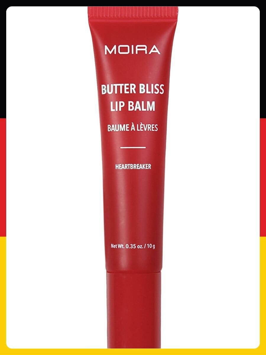 Губная помада Moira Butter Bliss Lip Balm 001 Heartbreaker, 10 г