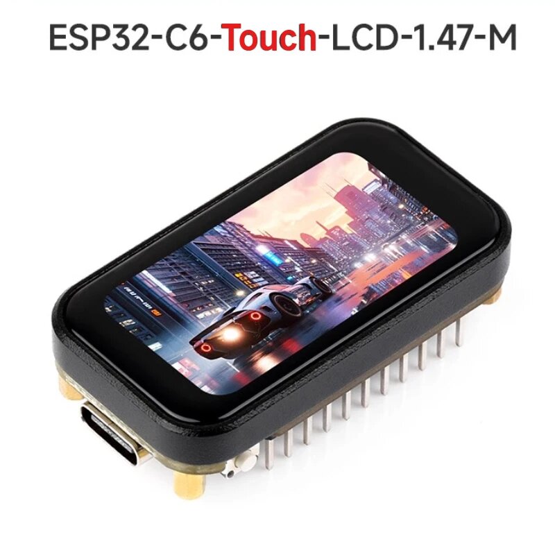 ESP32-C6 1.47" Сенсорный дисплей C6-Touch-LCD-1.47-M