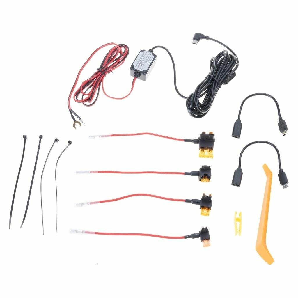 Автомобильный комплект проводки Type C для видеорегистратора, От TypeC до MINI MICRO - Тип локтя