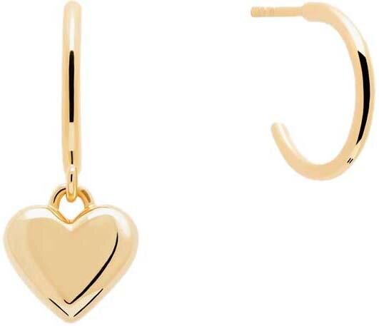 Серьги с подвесками, серебро, 925 проба, золочение