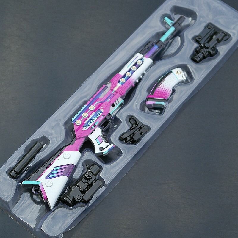 Боевое поле боя Battle Royale, оружие M24, AKM, M416, 98K, AWM, модель пистолета, брелок с кожей