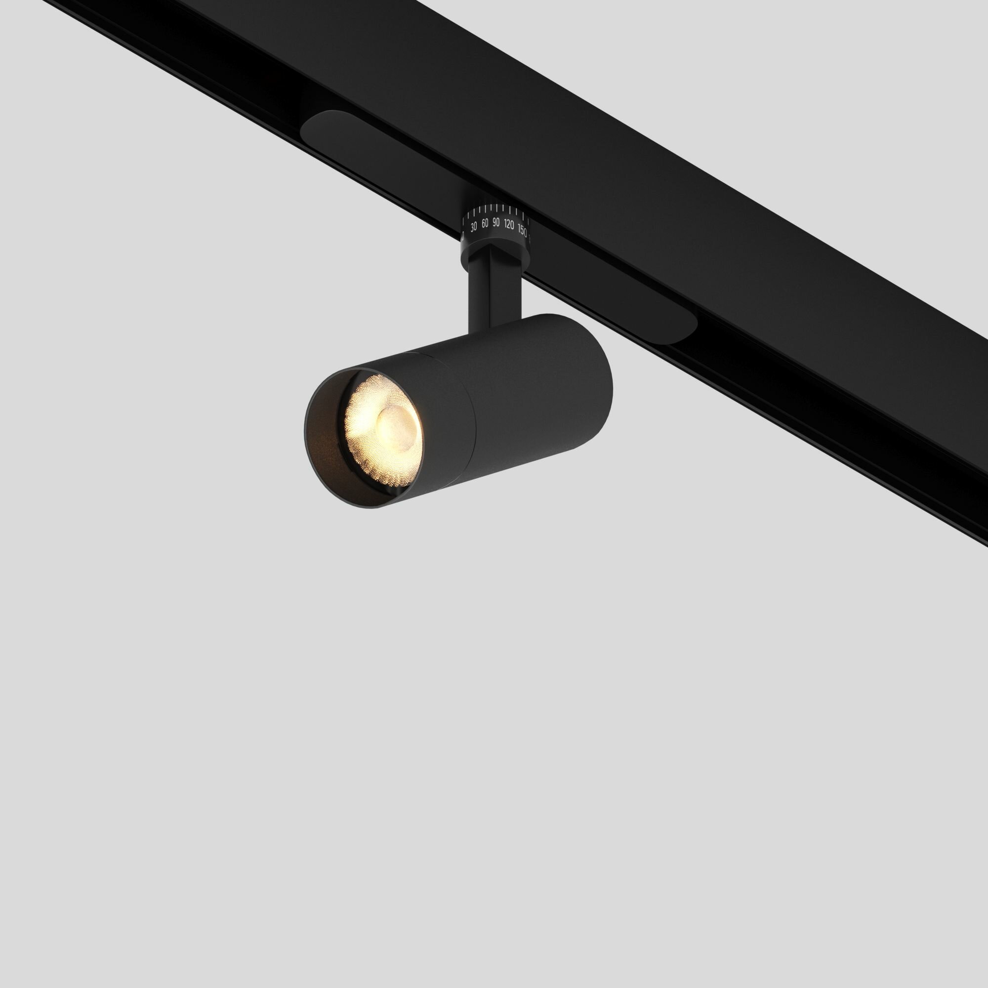 Трековый светильник ShopLEDs Магнитный светильник Atlas Dorado 8W 24° Black (теплый белый 3000K)