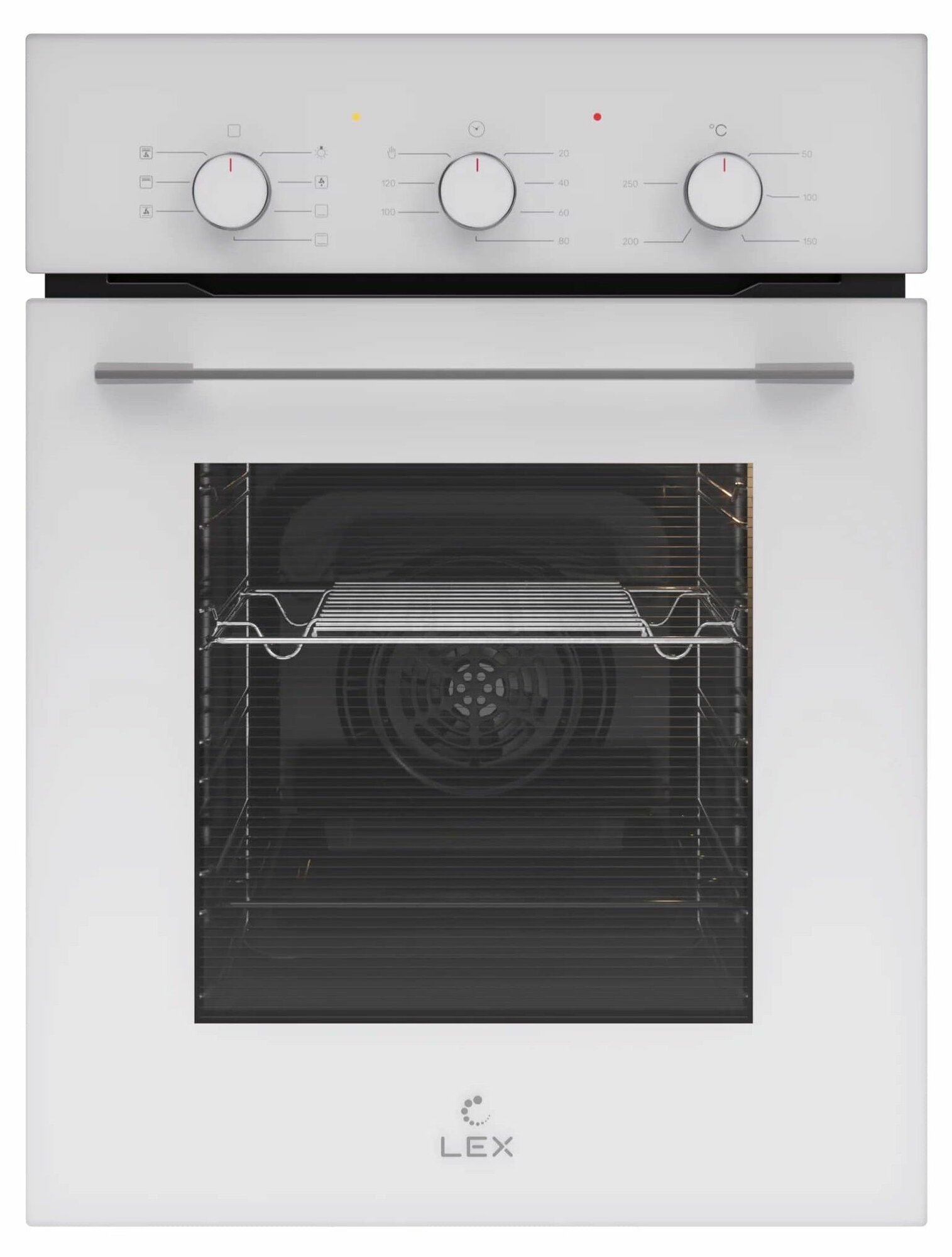 Духовой шкаф электрический Lex EDM 4575 WH, белый