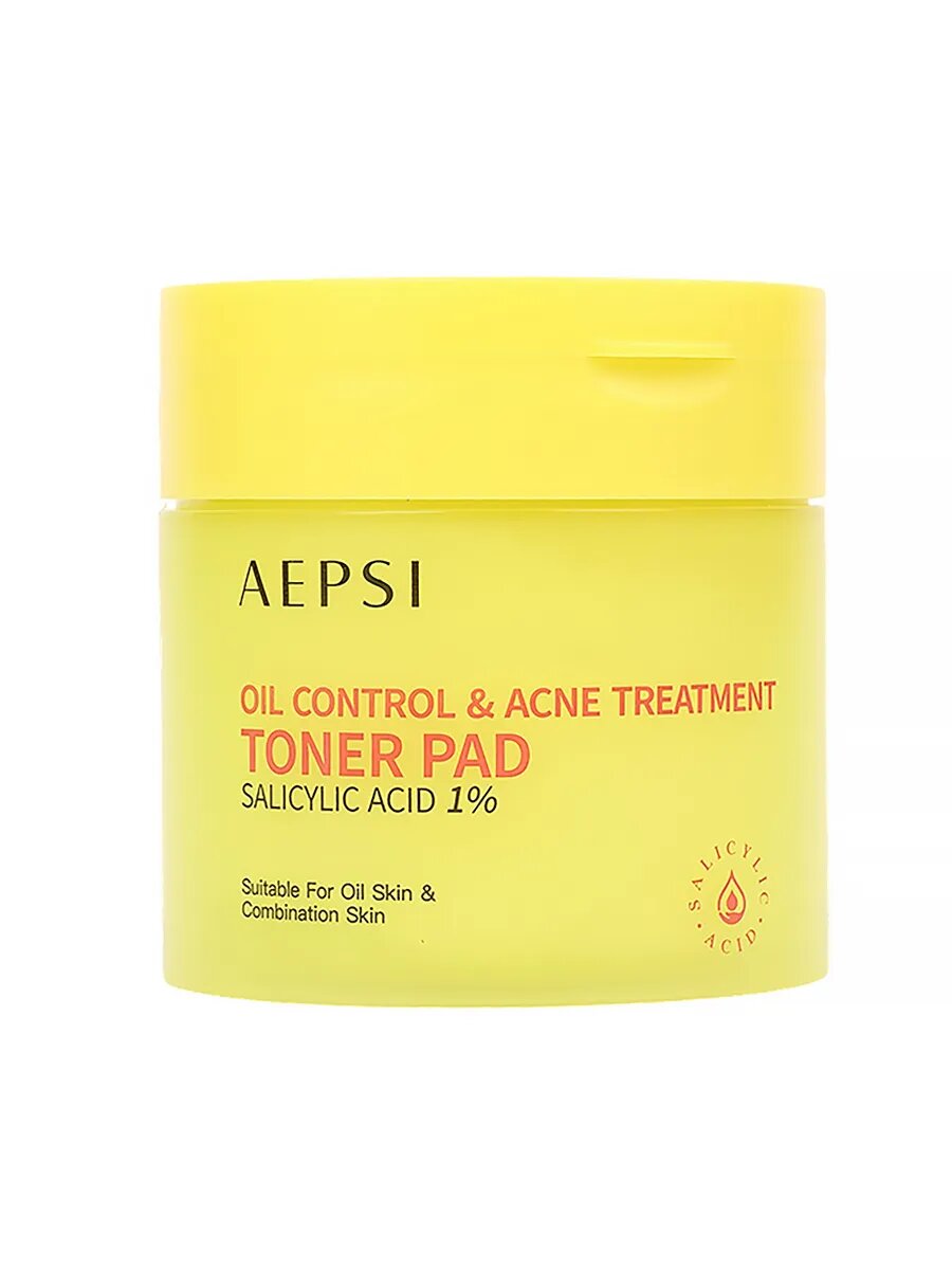 Тонер-пэды с салициловой кислотой для проблемной кожи