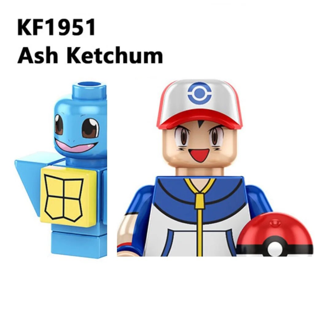 Keeppley Ash Ketchum KF1951, Squirtle