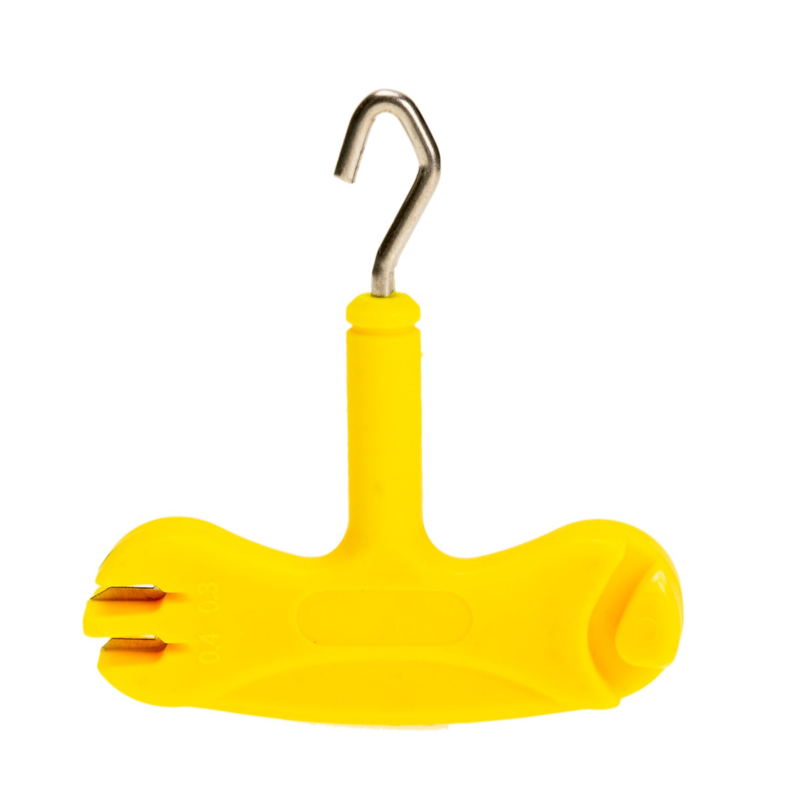 Устройство для снятия лески, натяжитель лески «три в одном», вспомогательное рыболовное снаряжение, аксессуар для карповой рыбалки (ЕС), желтый цвет.