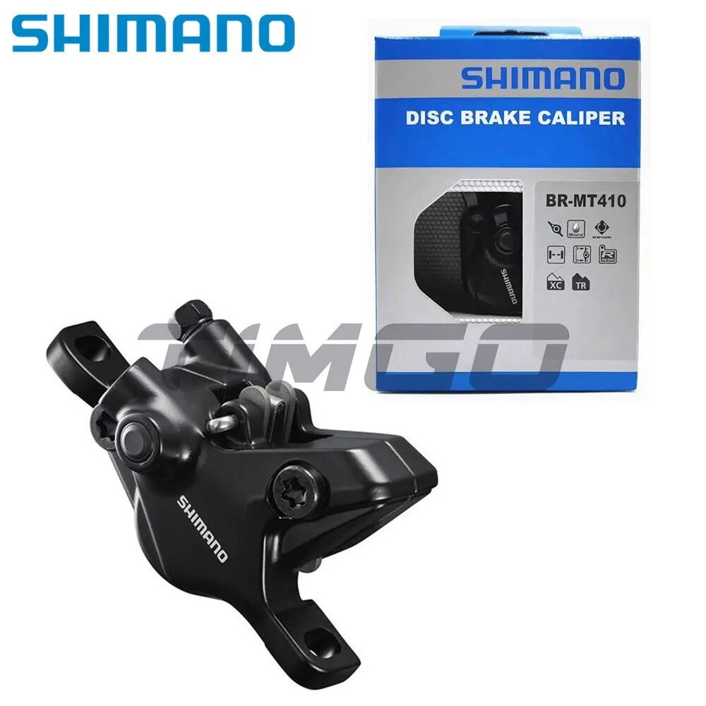 Калипер гидравлических тормозов, Shimano Deore, BR-MT410, в коробке