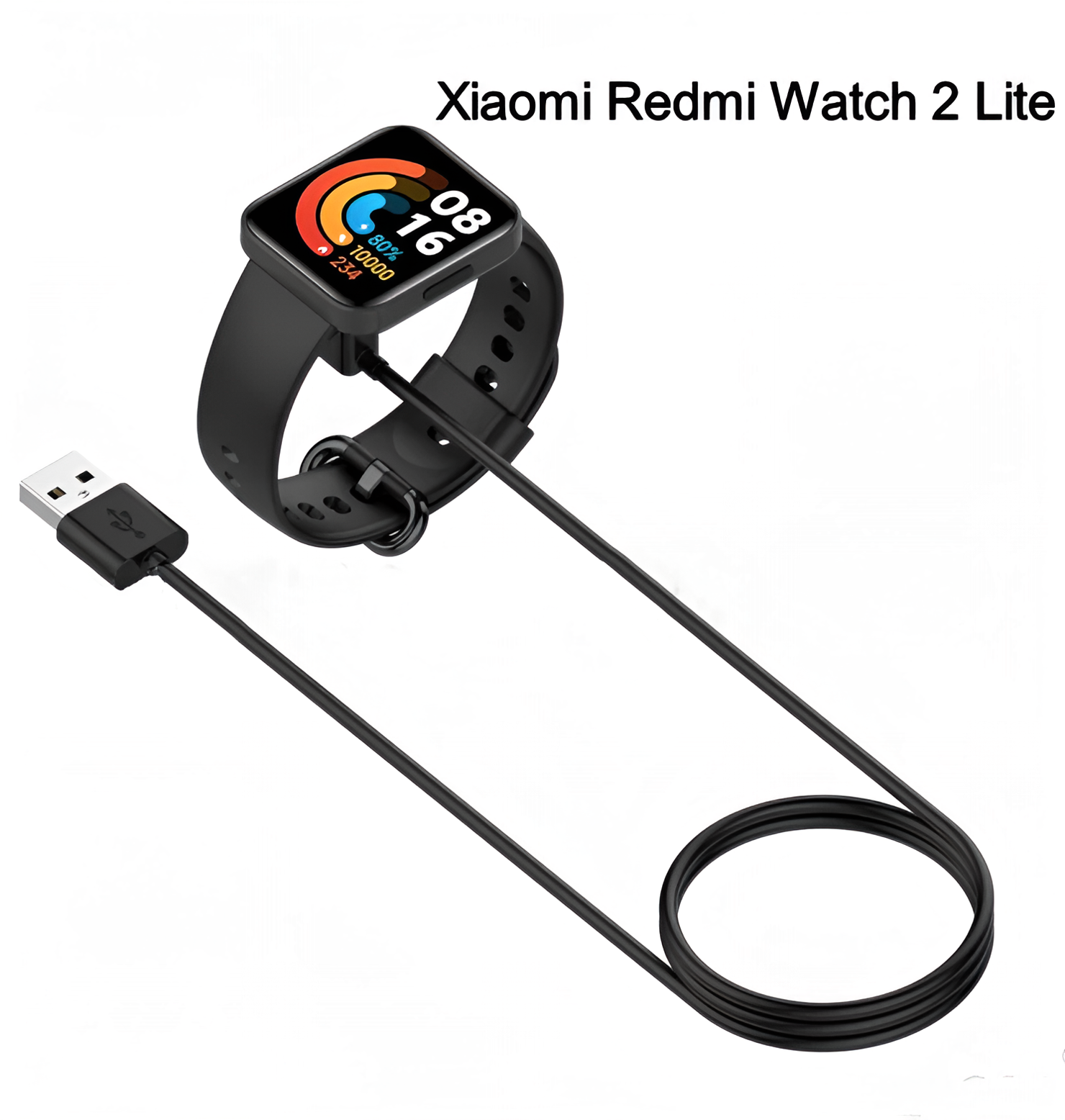 USB-зарядное устройство, кабель, док-станция, магнитная база MyPads Batt для умных смарт-часов Xiaomi Redmi Watch 2 Lite