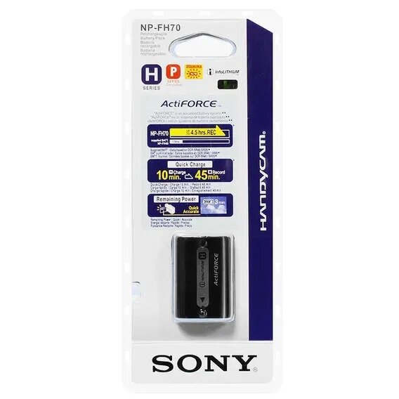 Аккумуляторы SONY NP-FH70 ORIGINAL