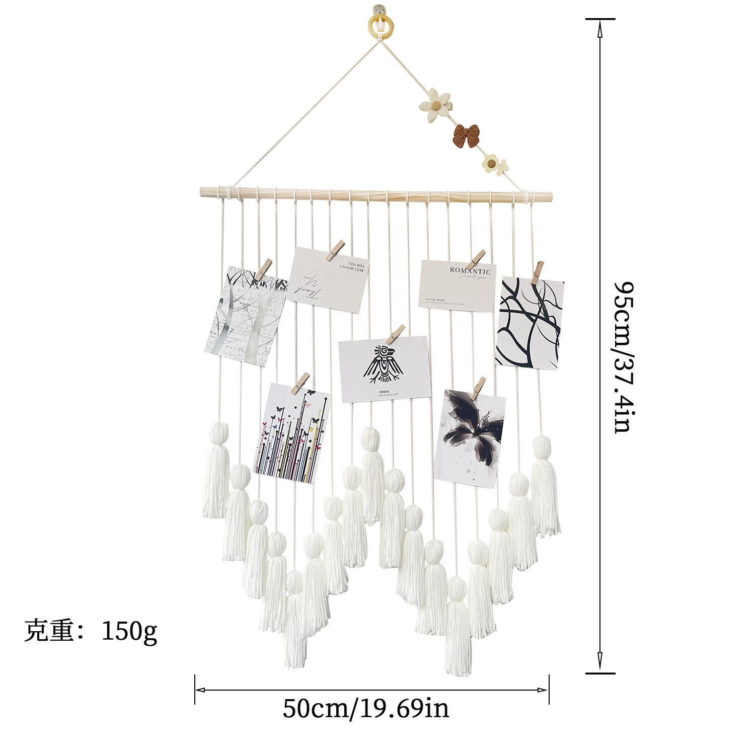 Фото показывает держатель гобеленов шпильки для хранения трансграничных скандинавских настенных настенных украшений в