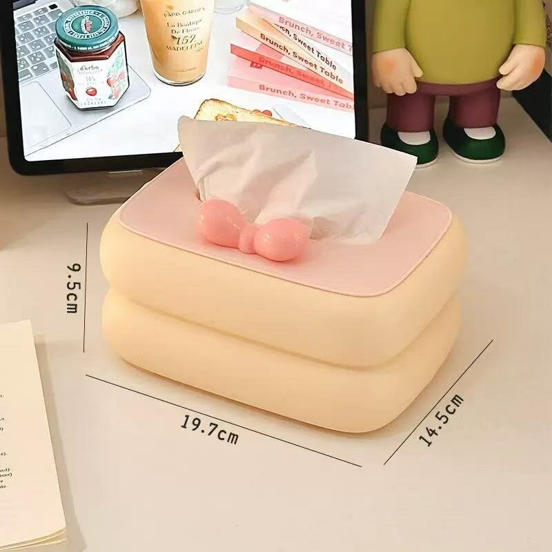 Коробка для салфеток с цветными блоками допамина для гостиной, кофейного стола, высококачественная коробка для салфеток, креативная домашняя коробка для хранения на столе в спальне