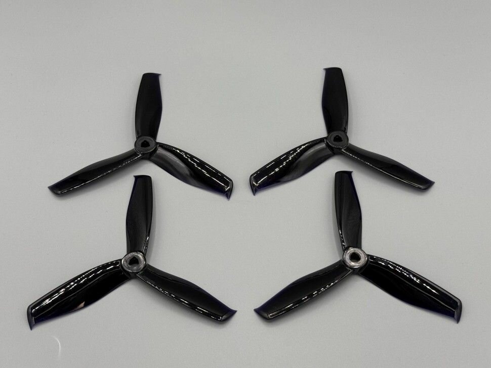 Пропеллеры для дрона GemFan 5055S-3 Hulkie Black