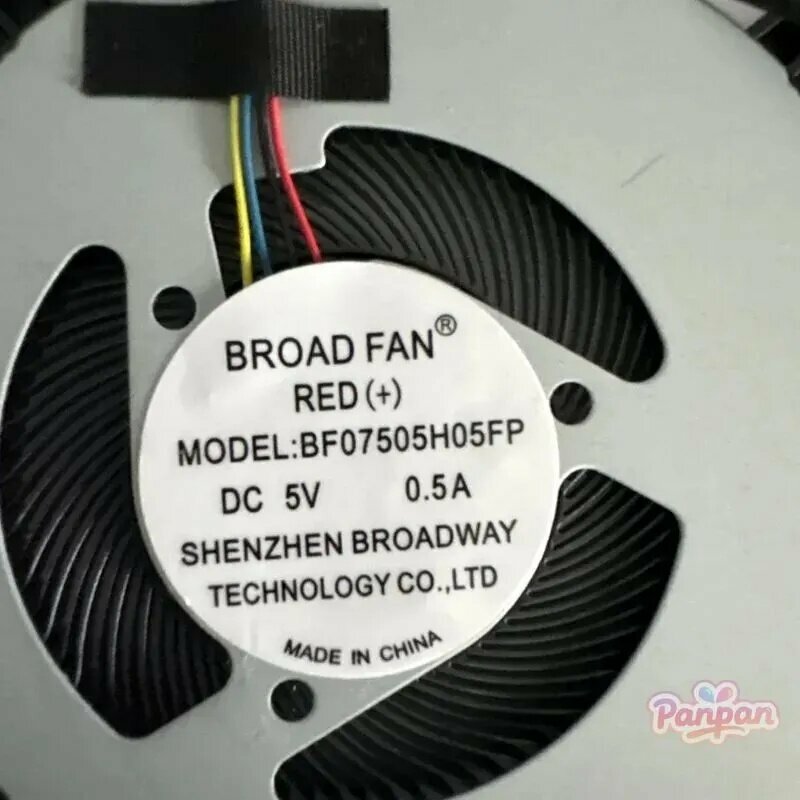 Подходит Ноутбук вентилятор BF07505H05FP