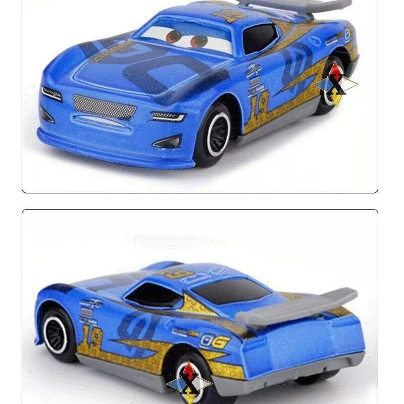 Машинки 3 Гонки Молния Маккуин Детская игрушка Скользящая металлическая машина Черный Шторм 2 Литая машина Подарок для мальчика