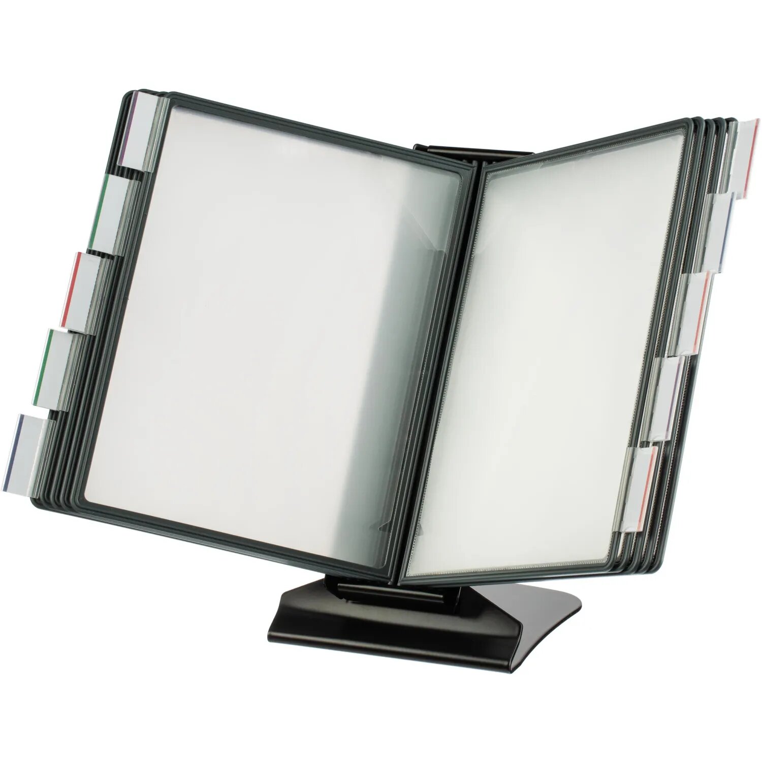 Демосистема настольная Promega office FDS016 метал. основа, 10 пан, черный