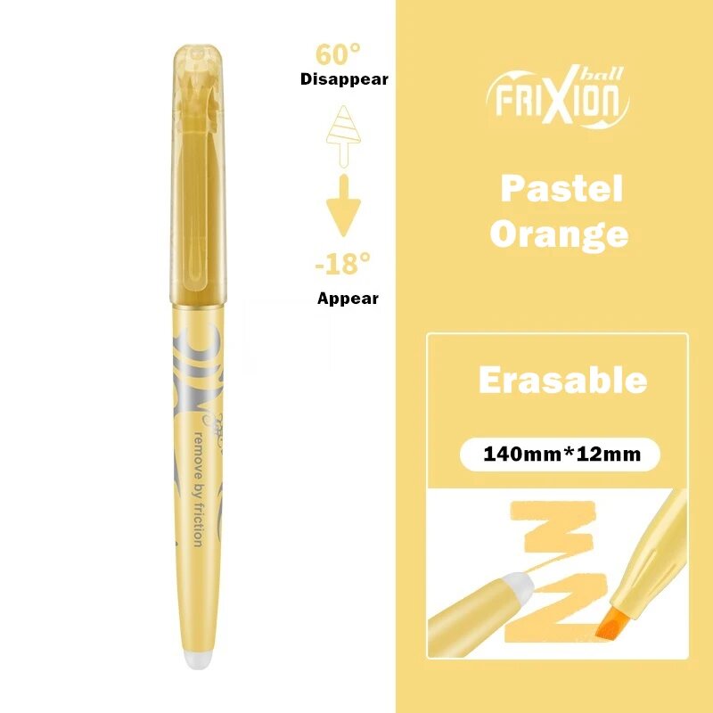 Стираемый маркер-подводка Pastel Orange Frixion