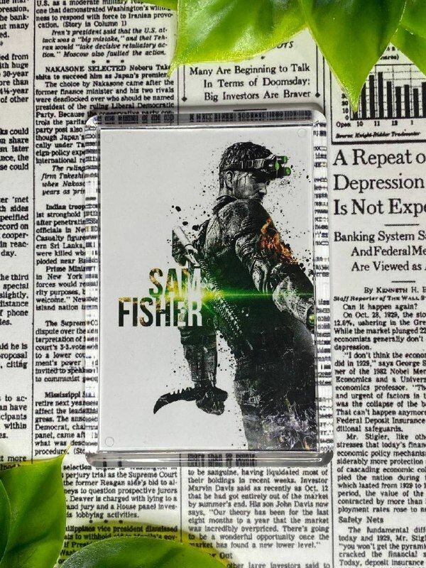 Магнит на холодильник "Splinter Cell" №626