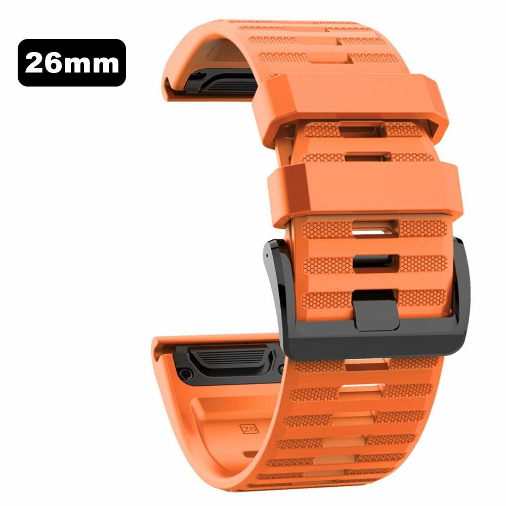 26 мм Ремешок для часов для Garmin Fenix 7X 6X Pro 5X Plus 3 3HR Smartwatch браслет запястье для смарт-часов 26 миллиметров
