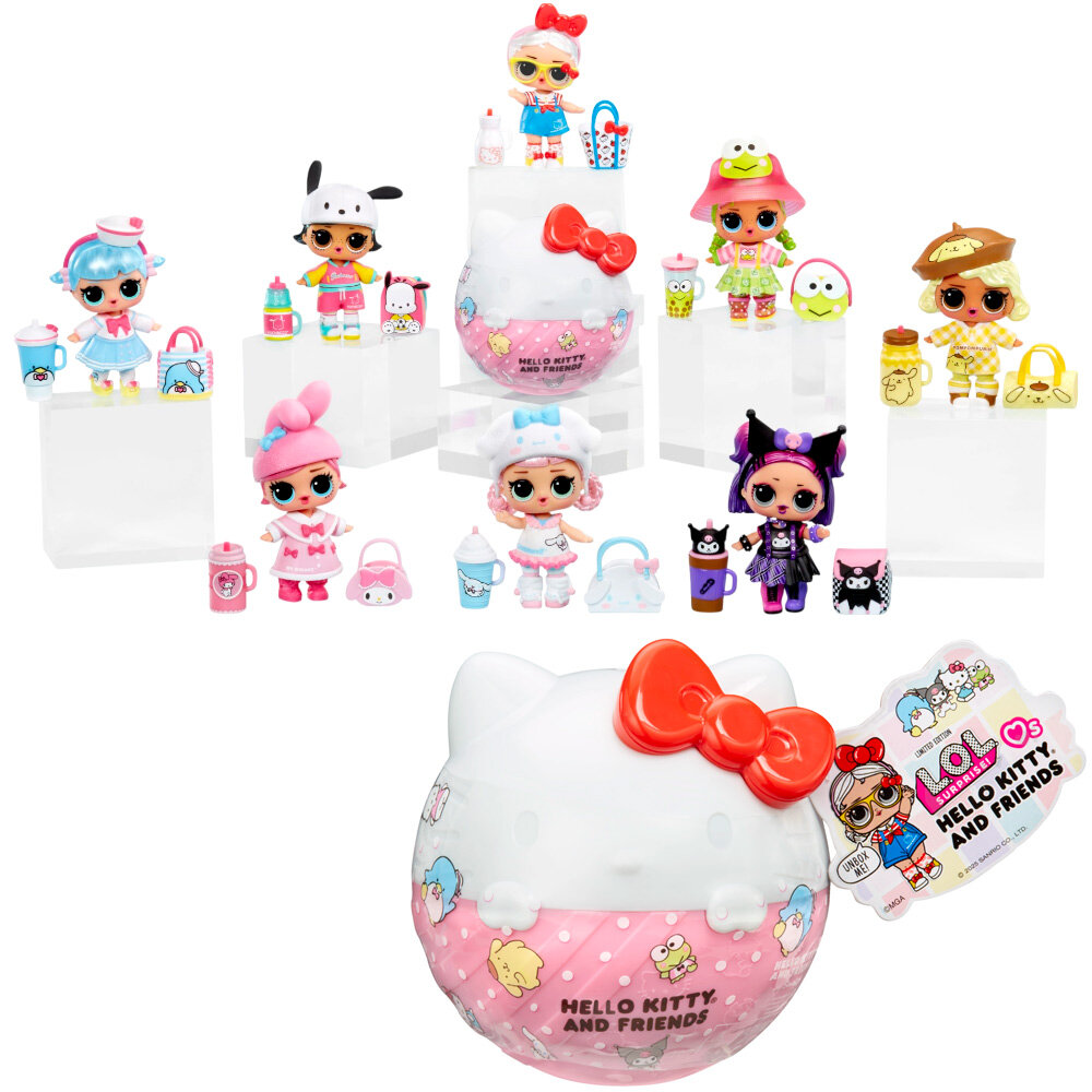 ЛОЛ сюрпрайз Кукла в шаре Hello Kitty & Friends с аксессуарами L.O.L. SURPRISE! 66249