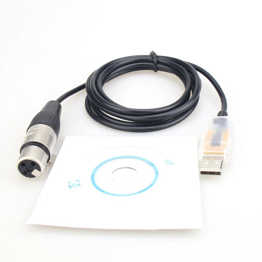 USB-DMX адаптер для освещения, 5m, S1