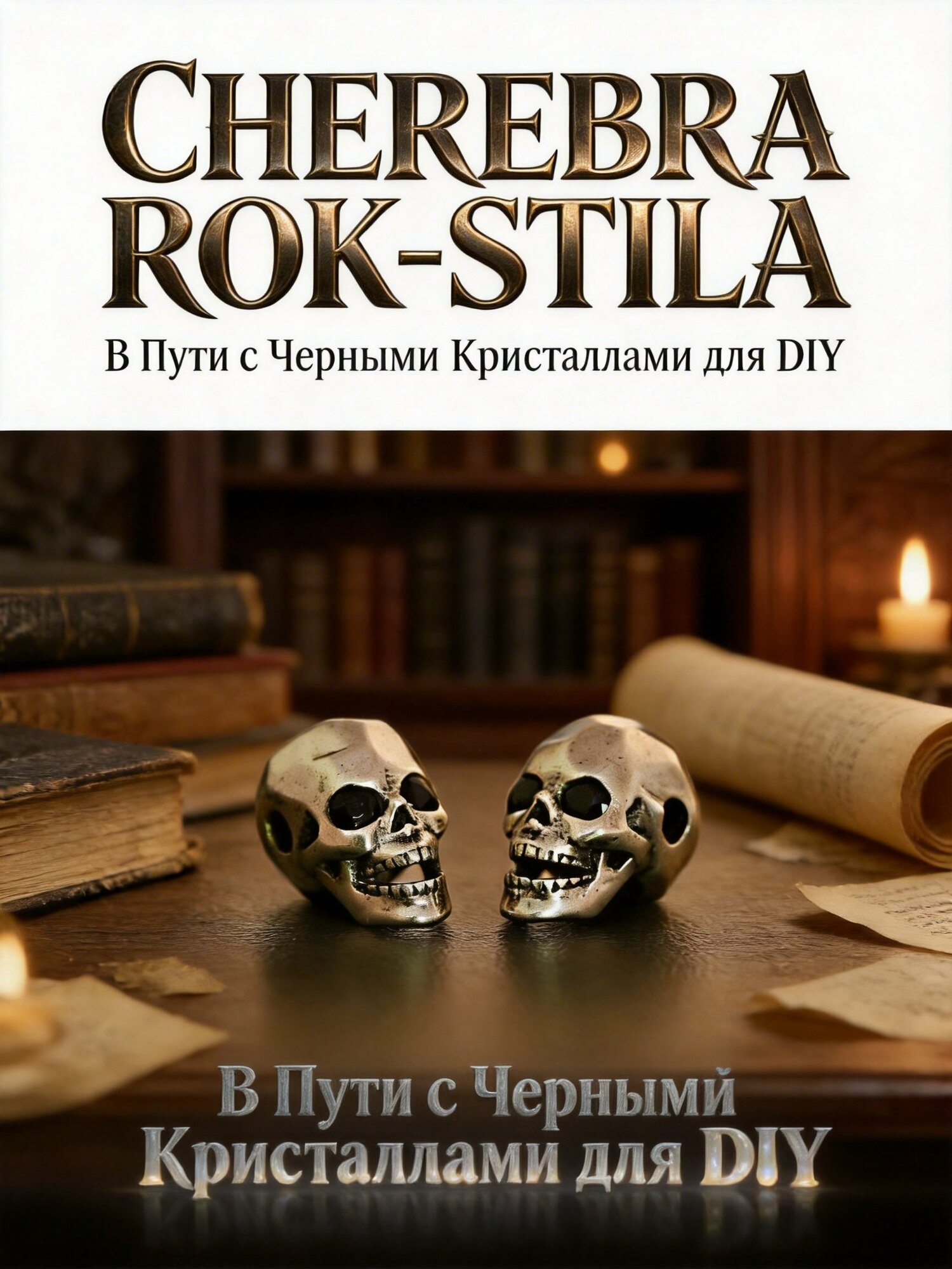 Металлическая бусина-череп с черными стразами, для тонких браслетов и ожерелий в стиле рок панк готика