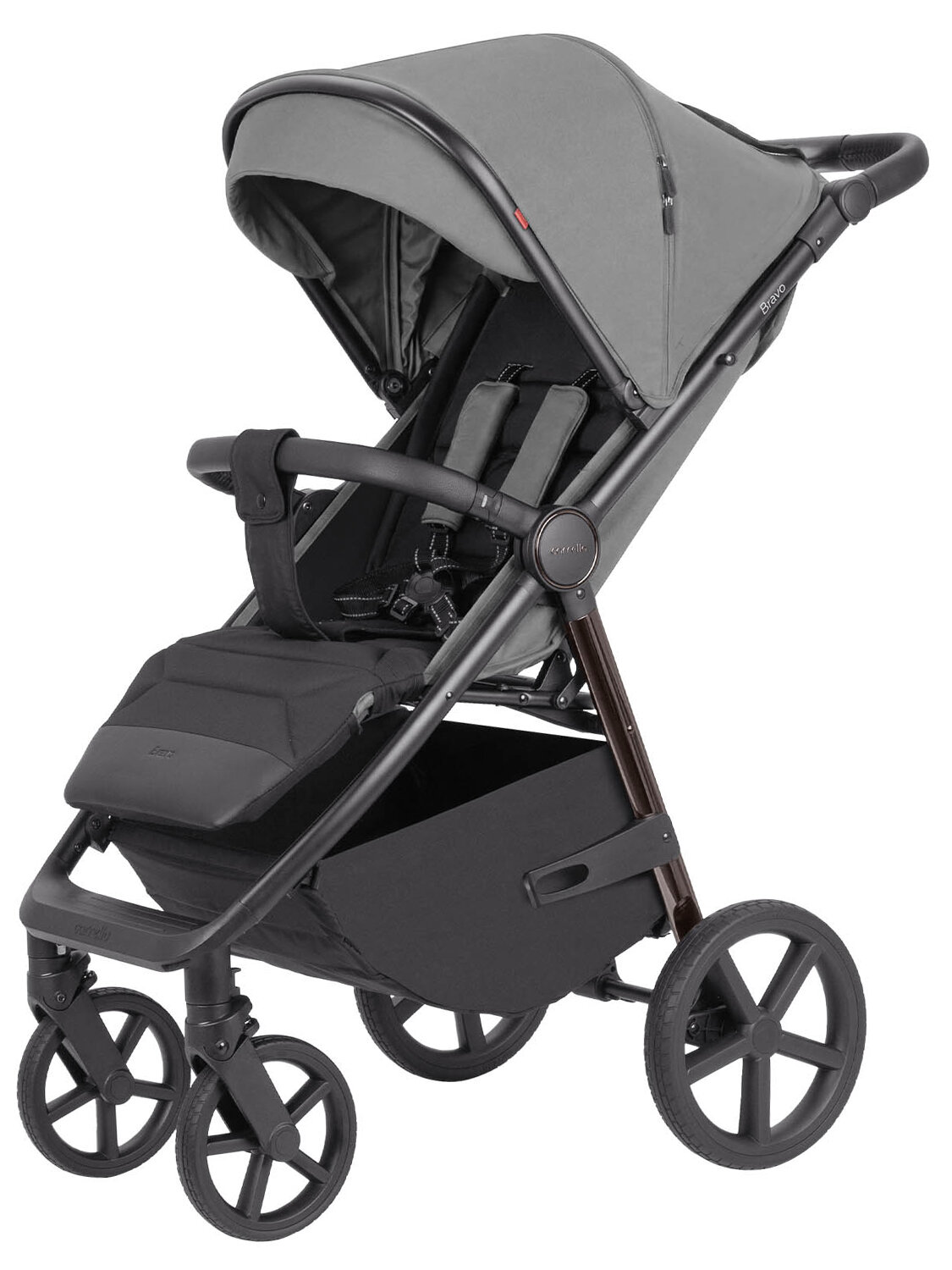 Коляска прогулочная CARRELLO Bravо CRL-5515 серый (forest grey)