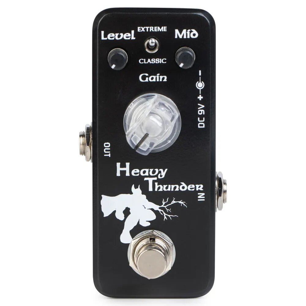Педаль эффектов для электрогитары и бас-гитары Movall MP-321 Heavy Metal Distortion Guitar Effect Pedal