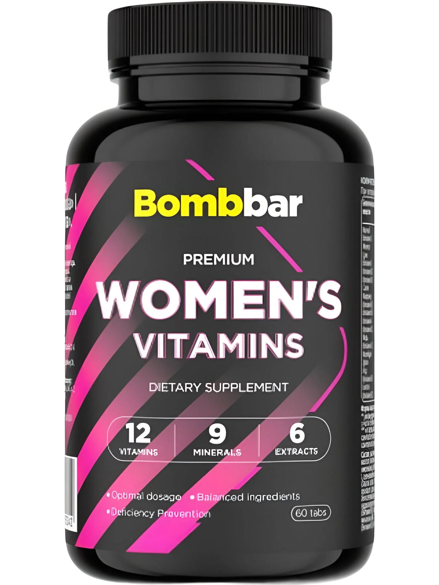 Витамины для женщин BombBar Women's vitamins 60 таблеток