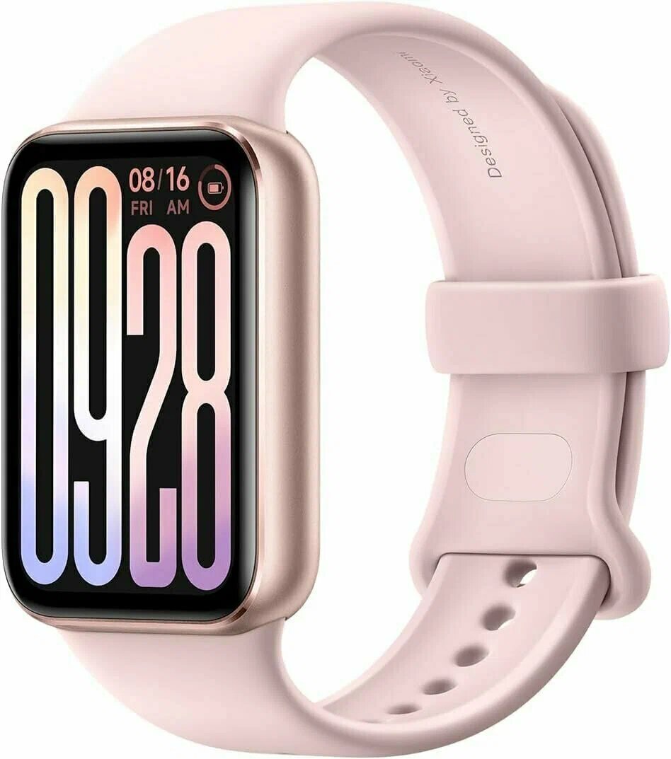 Фитнес-браслет Xiaomi Smart Band 9 Pro, Rose Gold, AMOLED 1.74", GPS, NFC, 5 ATM, мониторинг сна и стресса