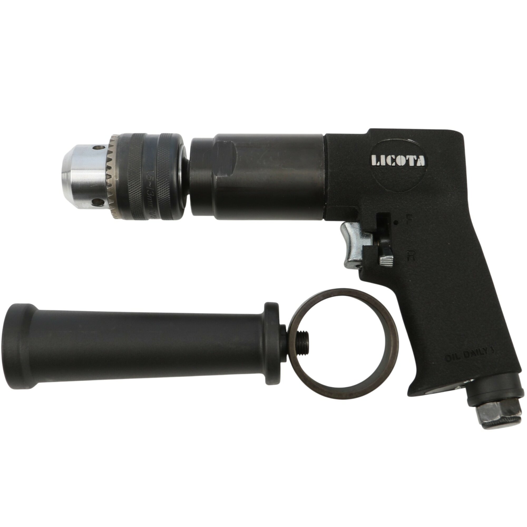 Licota PAD-04003 Дрель пневматическая 1/2"(13 мм) с реверсом 750об/мин