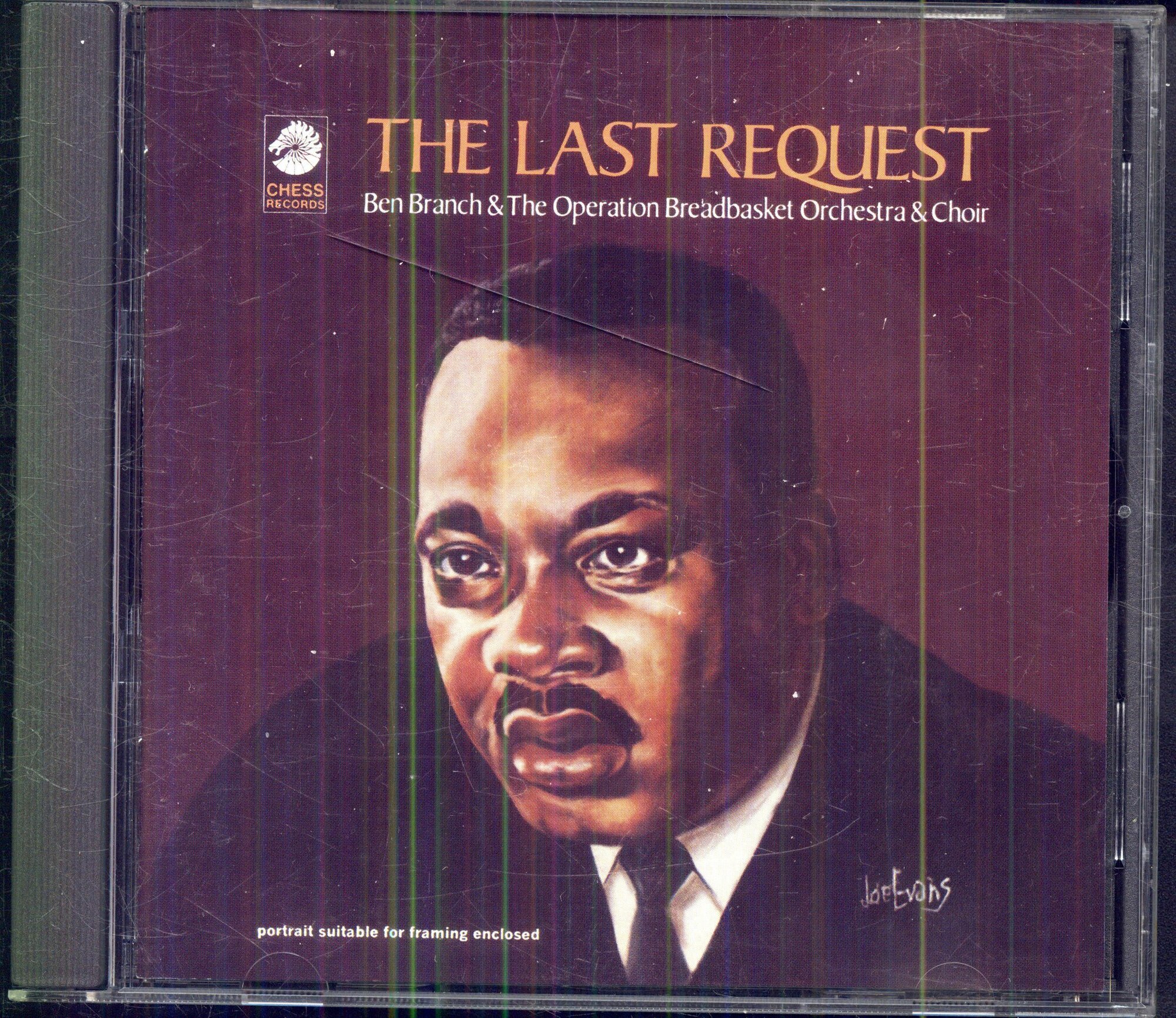 Ben Branch & The Operation Breadbasket Orch. & Choir. The Last Request (Без OBI, Japan, Chess, UICY-75983, 2013, импортн. компакт-диск) CD