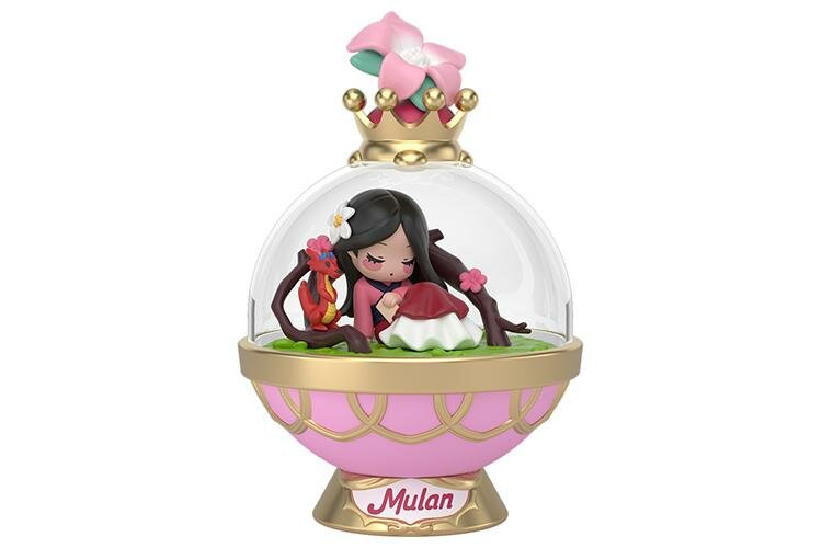 52TOYS Коллекция Принцесс Диснея Хрустальный Шар Секретные Коробки, Confirmed-Mulan (Open)