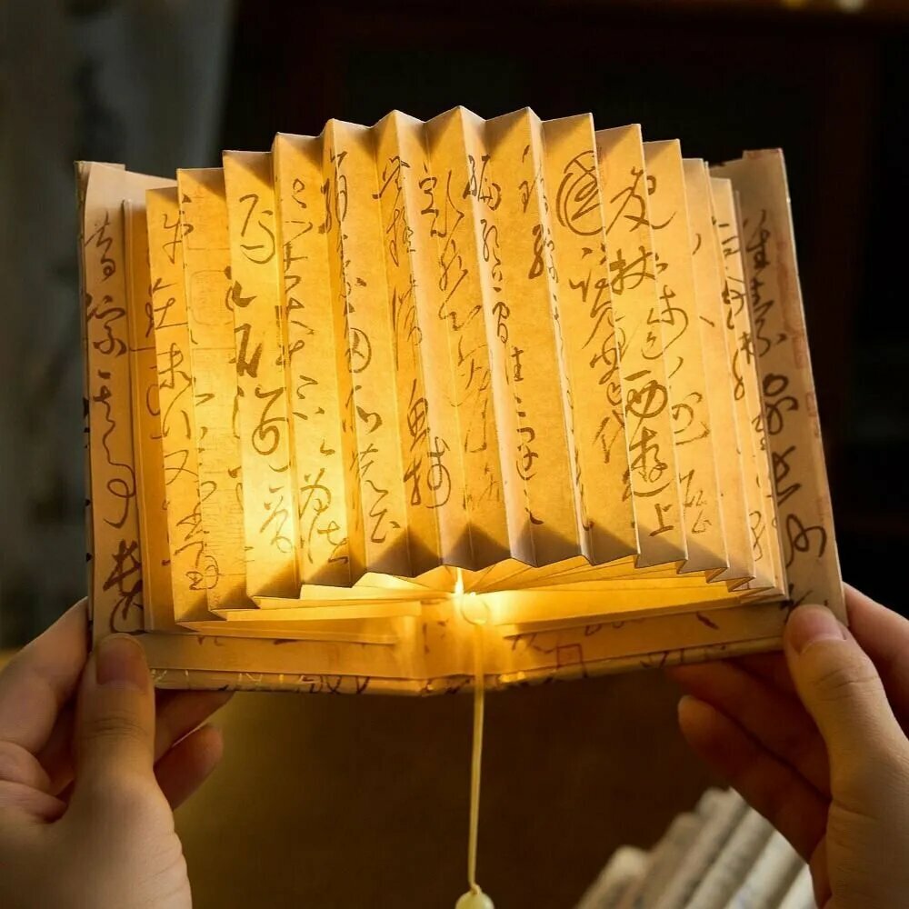 DIY книга лампы — фото 1