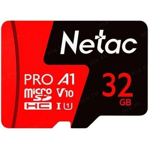 Карта памяти microSD (TransFlash) 32 ГбGb Netac -