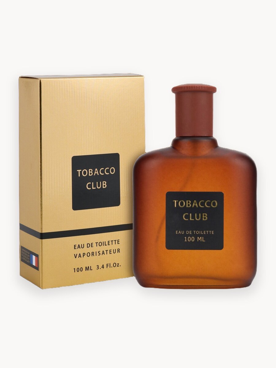 Туалетная вода мужская Graf Tobacco Club 100 мл, табачный фужерно-фруктовый аромат, слива бергамот, парфюм мужской